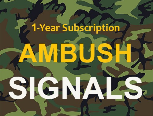 Ambush Signals 1-Year Subscription